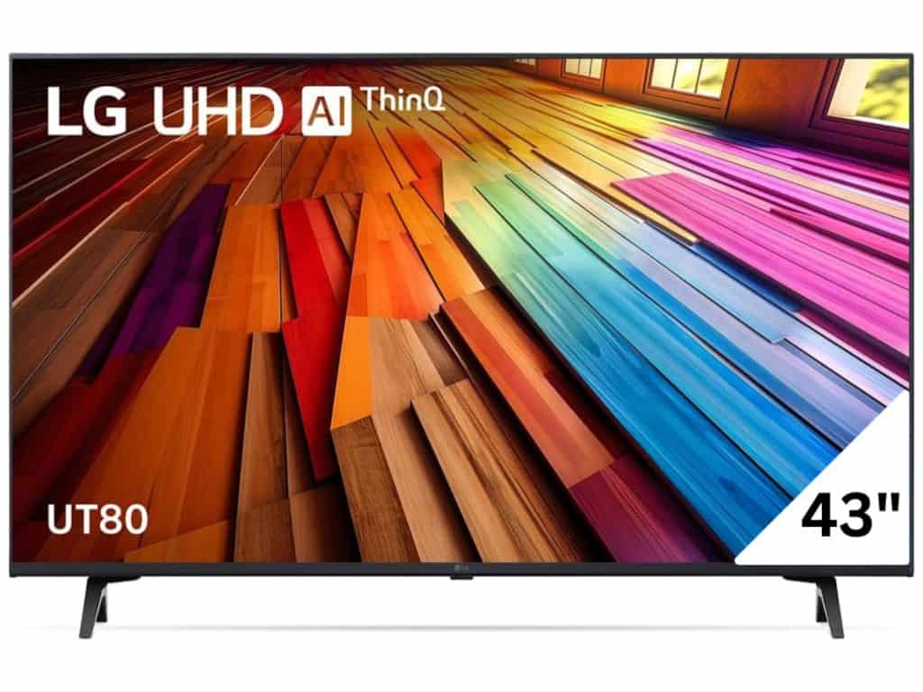 LG 43" 4K Smart UHD TV (43UT801C) - Q Vision